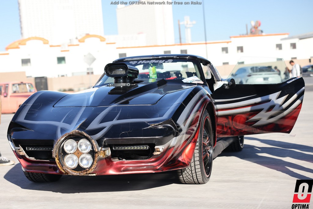 Corvettes at the 2023 SEMA Show - optimabatteries